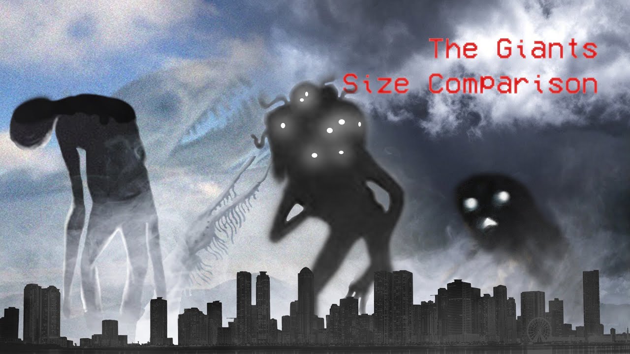 Trevor Henderson Giants Size Comparison Youtube