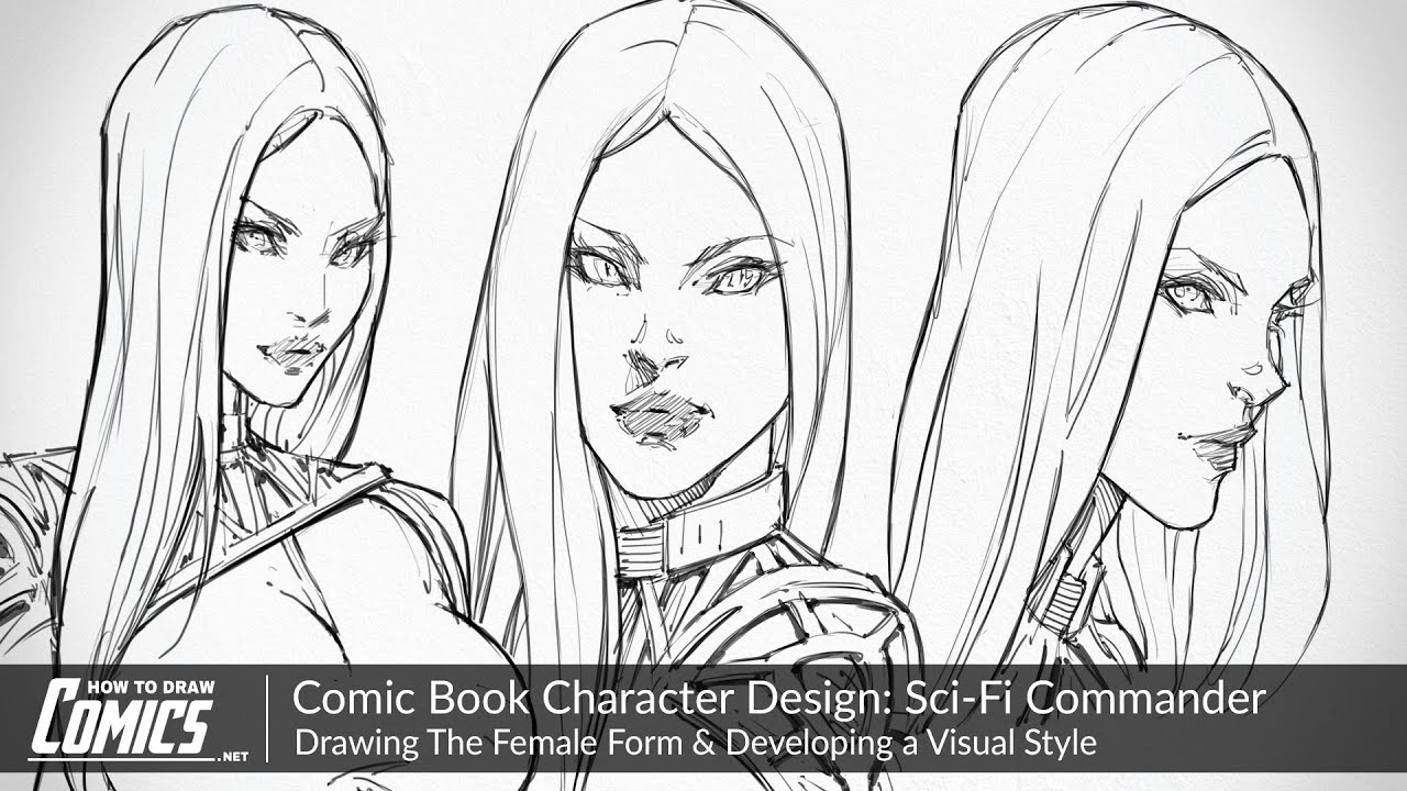 How To Draw Female Body Comic