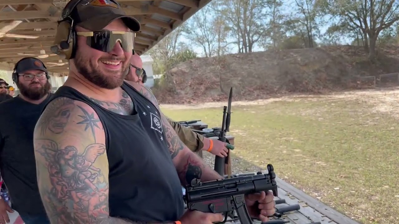 Mp5k Full Auto Hip Fire Youtube