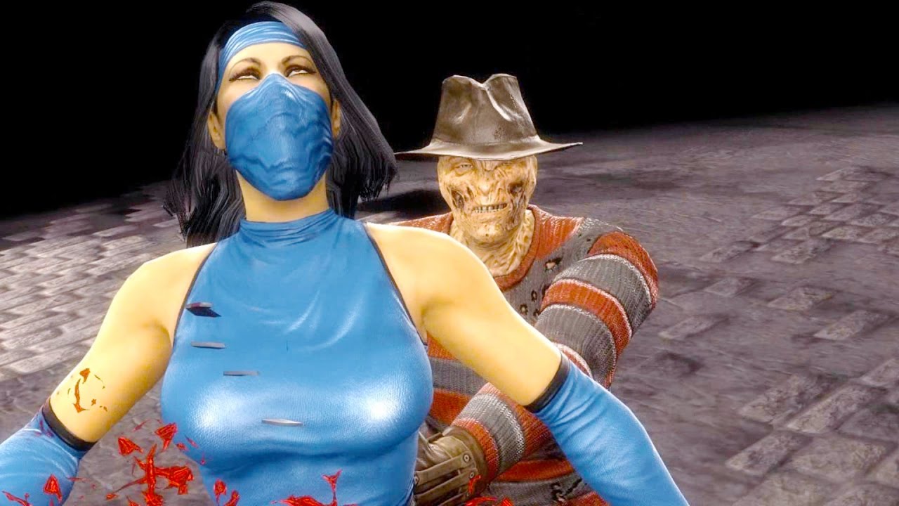 Mortal Kombat 9 All Fatalities X Rays On Kitana Mk2 Costume 4k