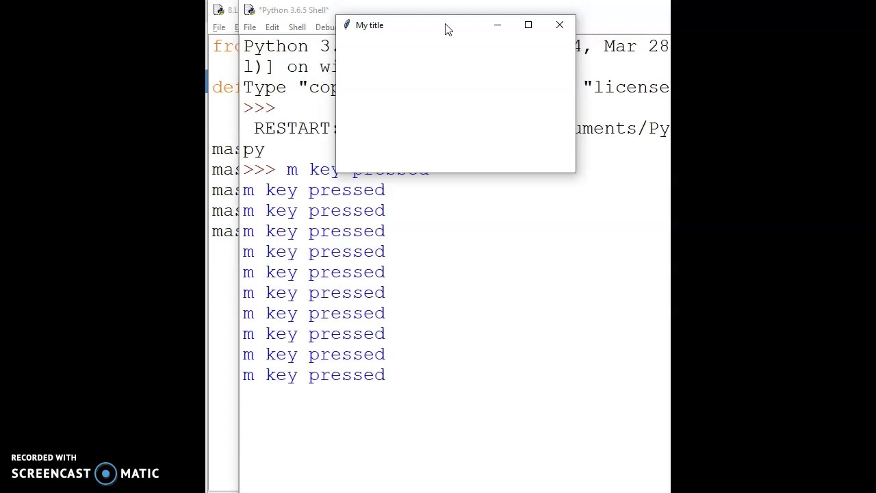10 Tkinter Keyboard Input Youtube