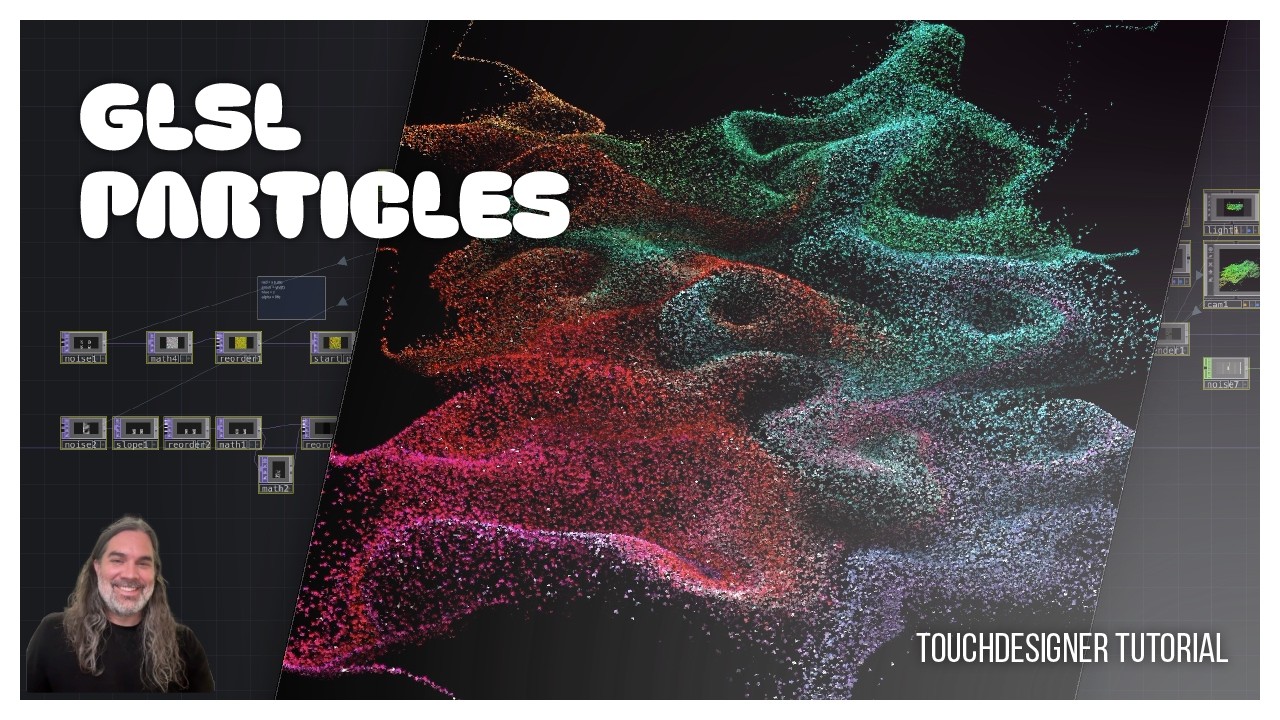 Glsl Particle Simulations In Touchdesigner Tutorial Youtube
