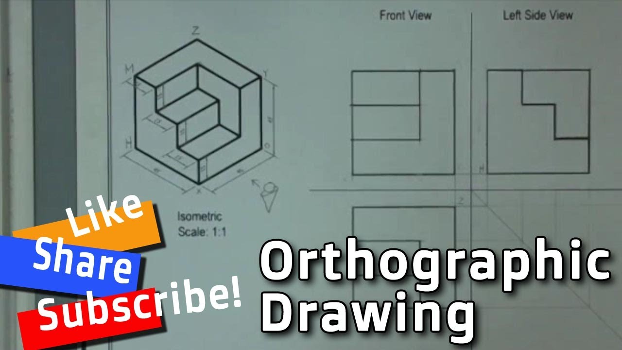 Simple Orthographic Drawing