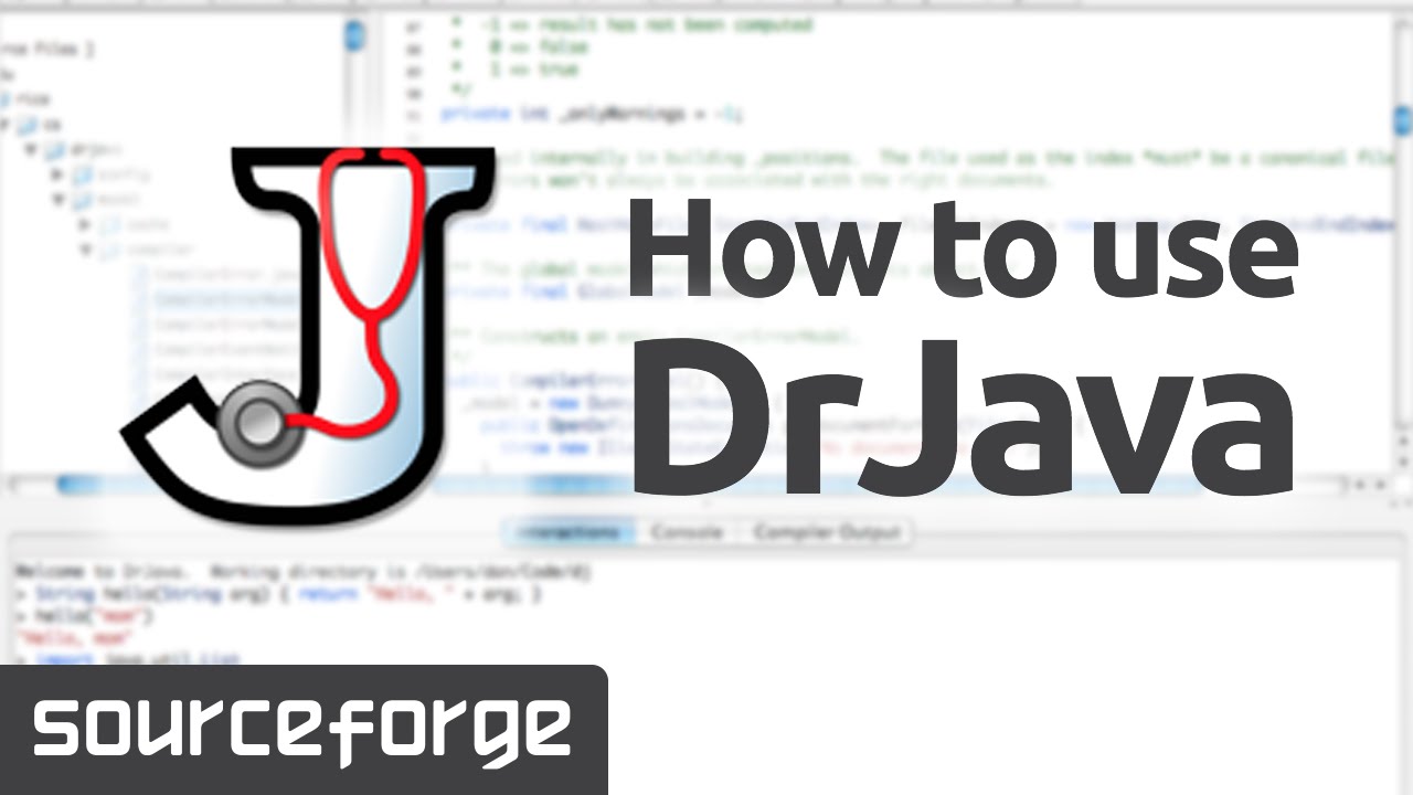 How To Use Drjava Youtube