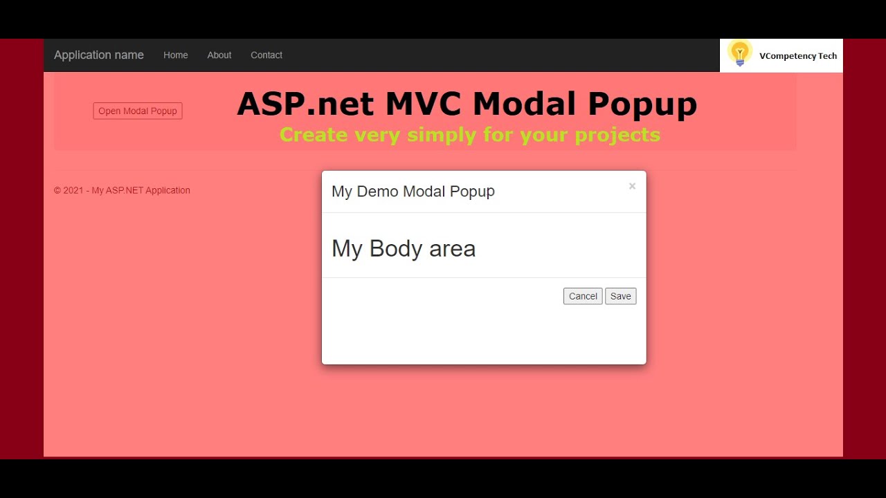 Mvc Modal Popup Modal Popup Bootstrap Modal Popup Asp Net Mvc Using