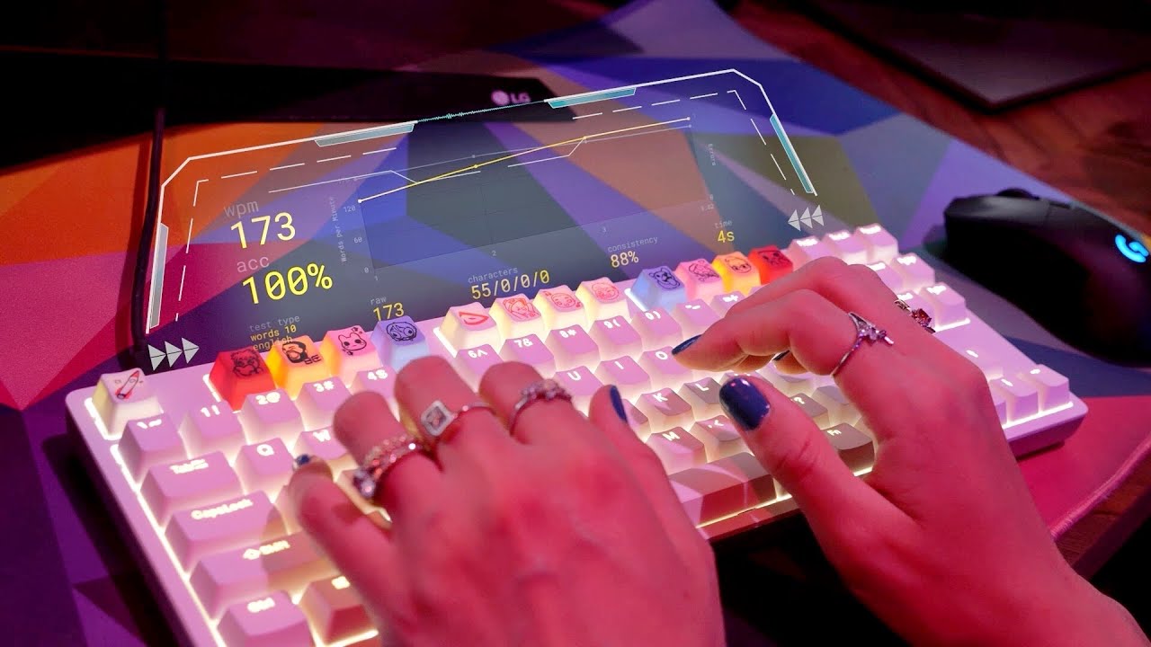 Asmr Speed Typing Testing 3 Mechanical Keyboards Clicky