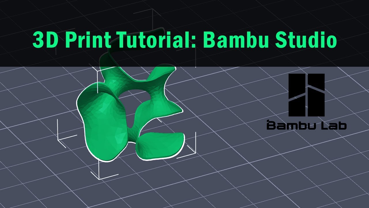 3d Print With Bambu Studio Youtube