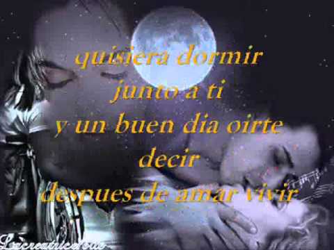 Quisiera Dormir Junto A Ti Frederick Francois Youtube
