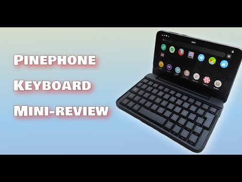 Pinephone Keyboard Review Youtube