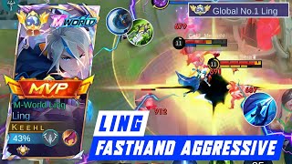 Ling M World Perfect Rotation Global Ling Solo Rank Mobile Legends ...