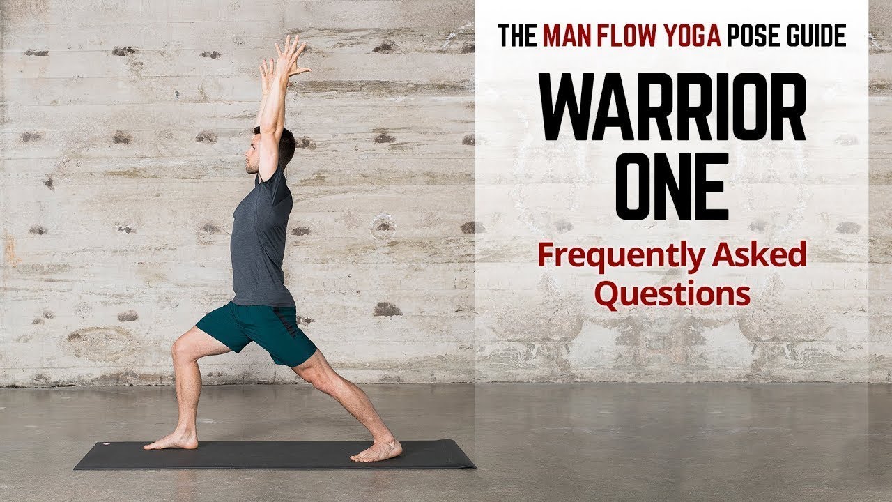 Warrior One Pose Guide Faqs Youtube
