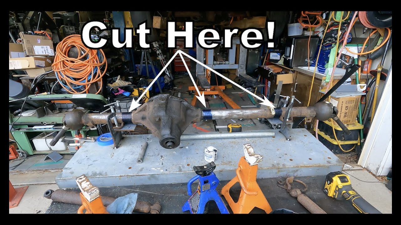 Dana 44 Surgery Prep For Driver Side Differential On 1964 M 677 Youtube