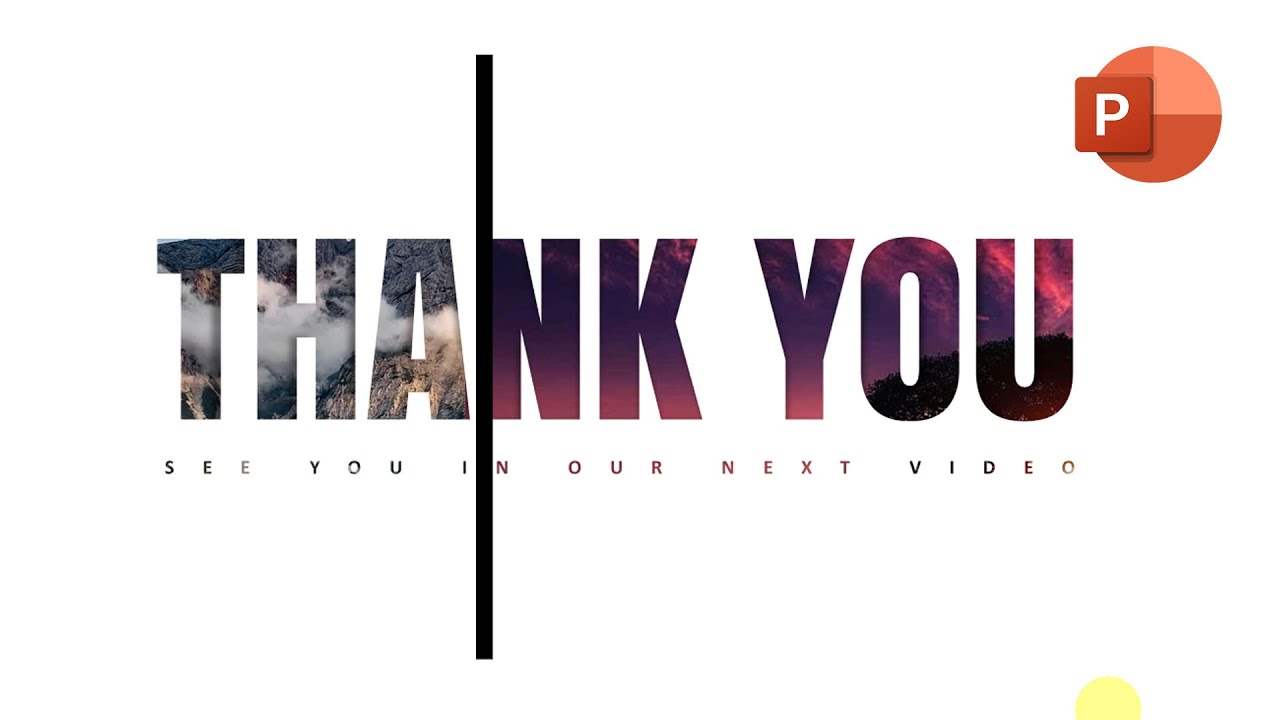 Thank You For Listening Animation For Powerpoint