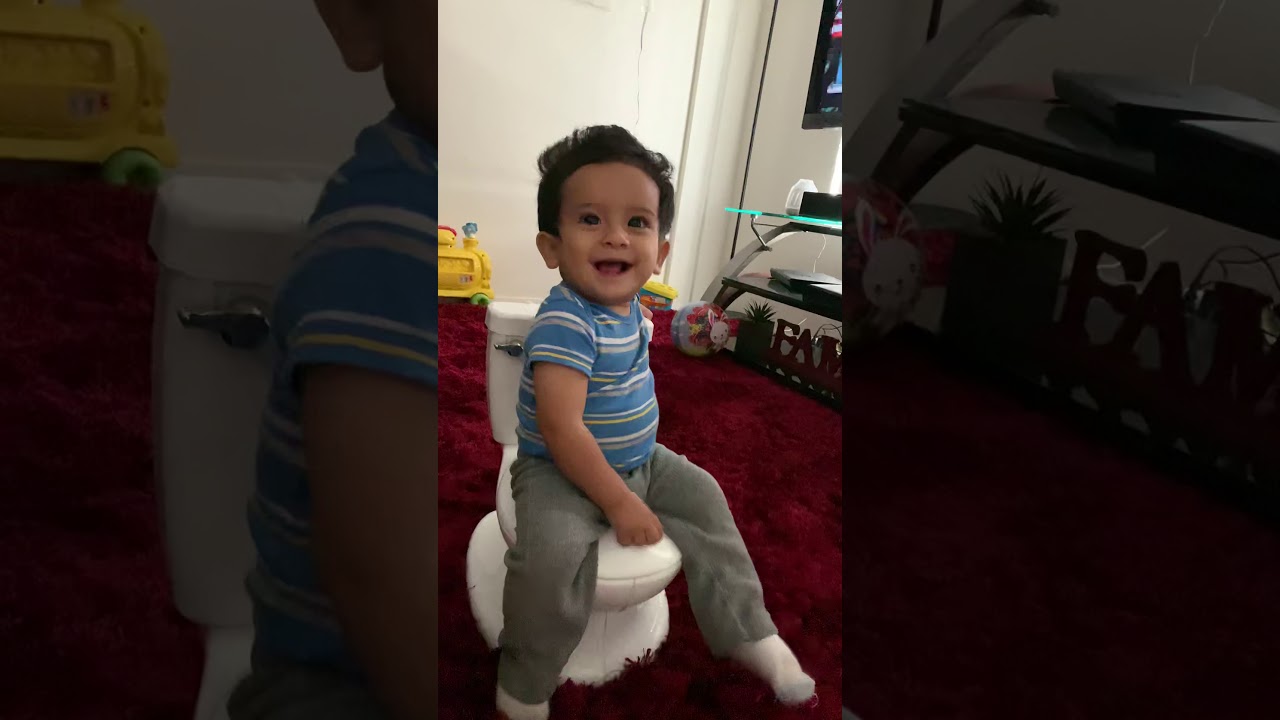 Introducing The Potty To Isaac Youtube