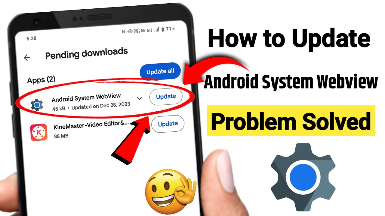Android System Webview Update Problem Solution How To Fix Android