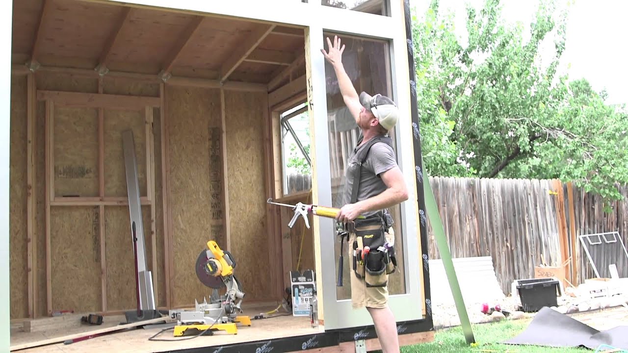 Studio Shed Do It Yourself Diy Backyard Sheds Youtube