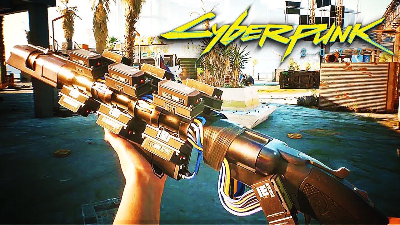Cyberpunk 2077 Official 4k Gun Combat Gameplay Trailer Youtube