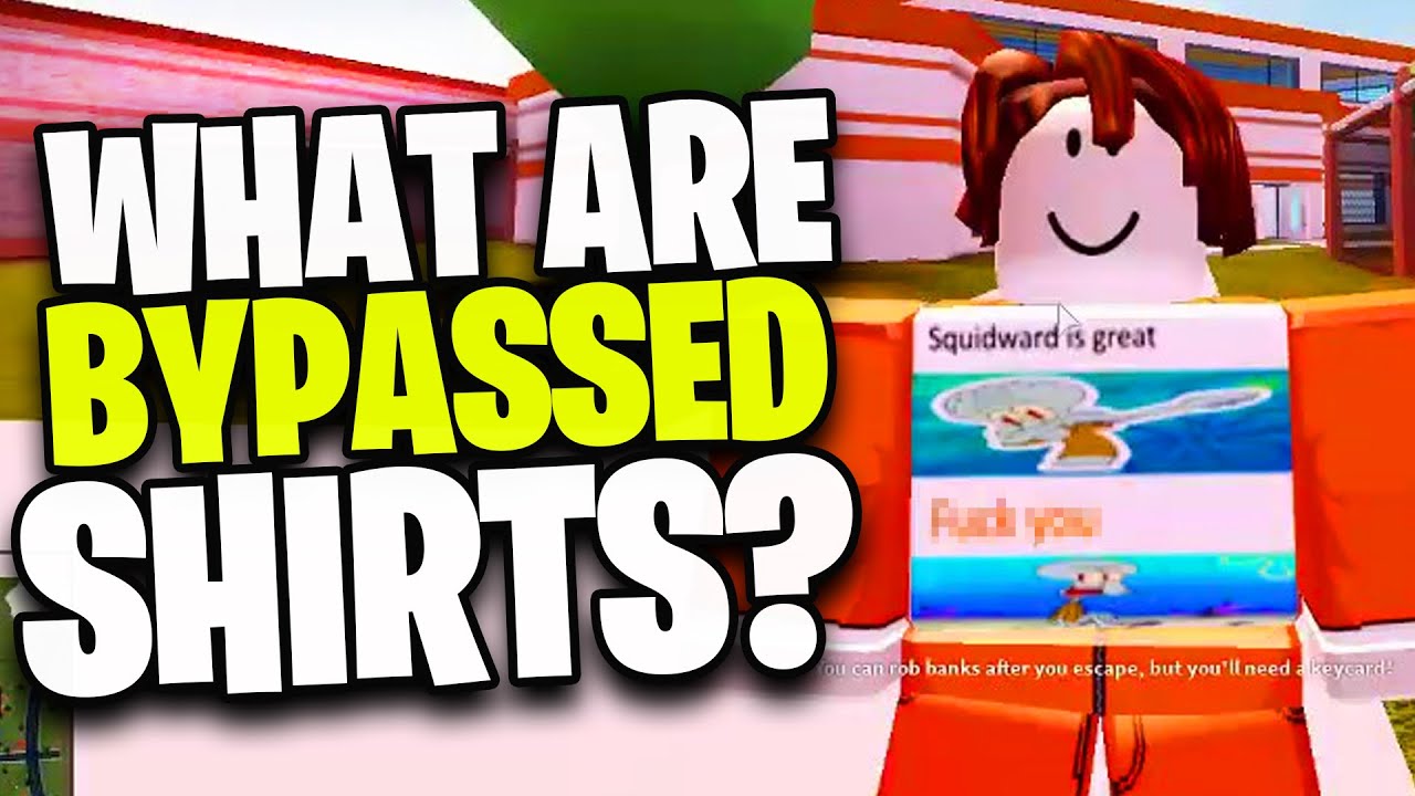 What Are Bypassed Shirts In Roblox Explained Youtube