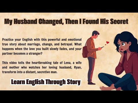 Learn English With A True Story My Husband Changed Then I Found His