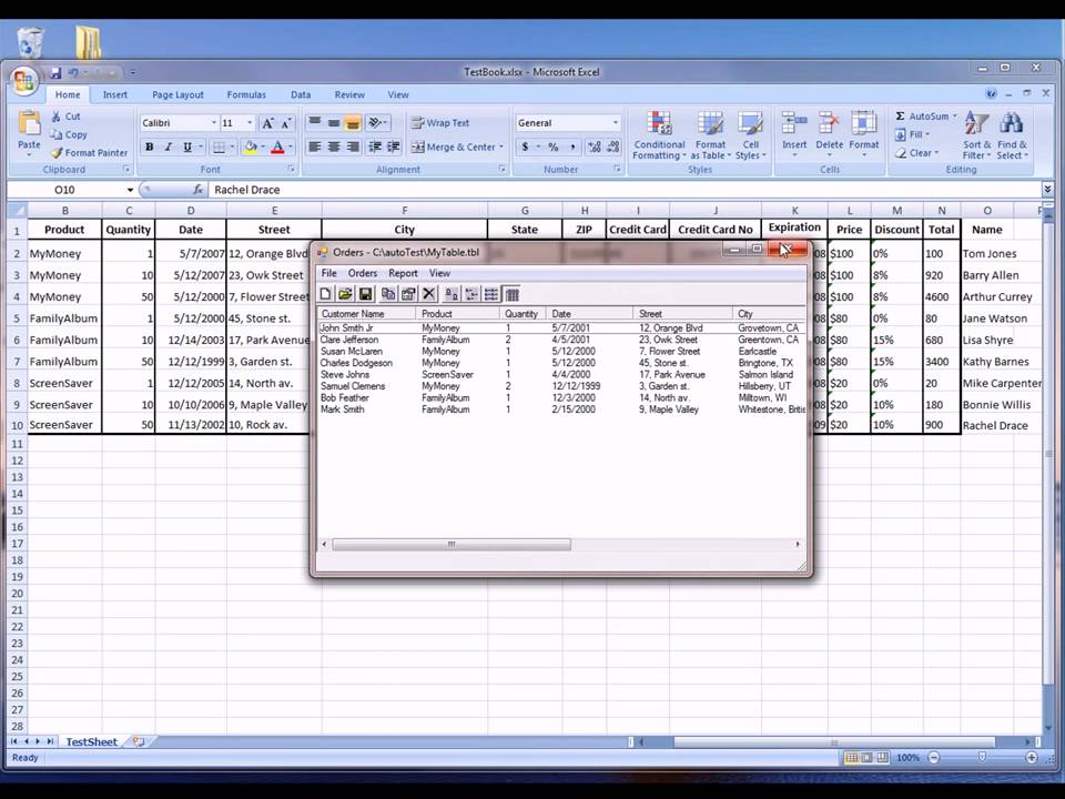 Creating Data Driven Tests With Testcomplete 8 Youtube