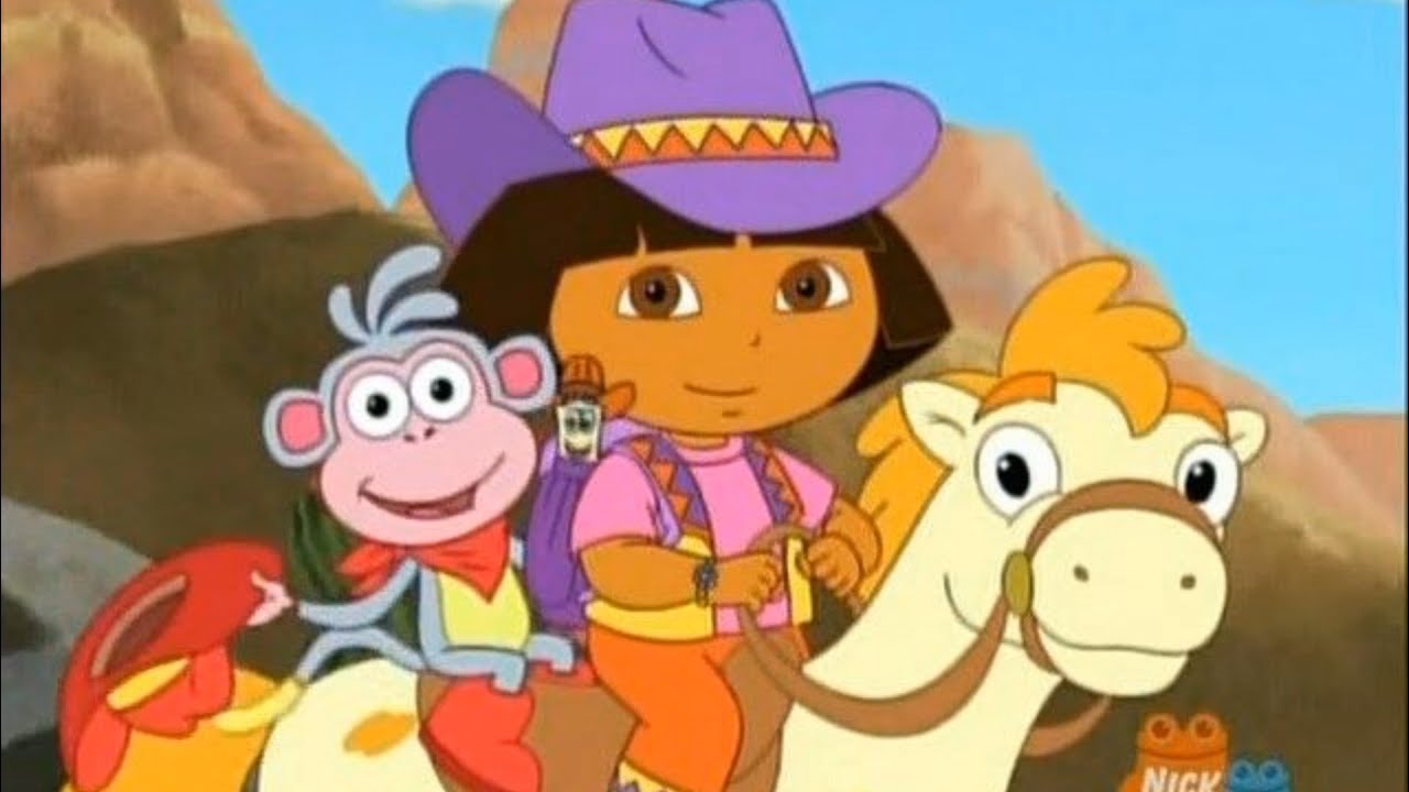 Dora The Explorer 2x12 Pinto The Pony Express Best Moment Plus
