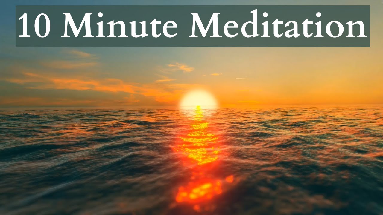 10 Minute Mind Body Healing Meditation Music On Youtube Youtube Music