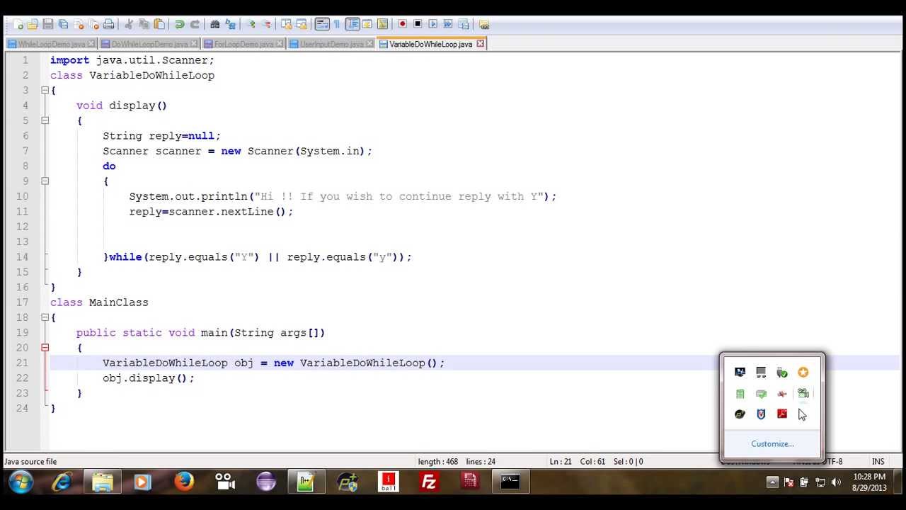 Accept Input From Console In Java Youtube