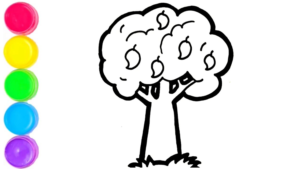 Mango Tree Drawing Simple At Billy Dendy Blog