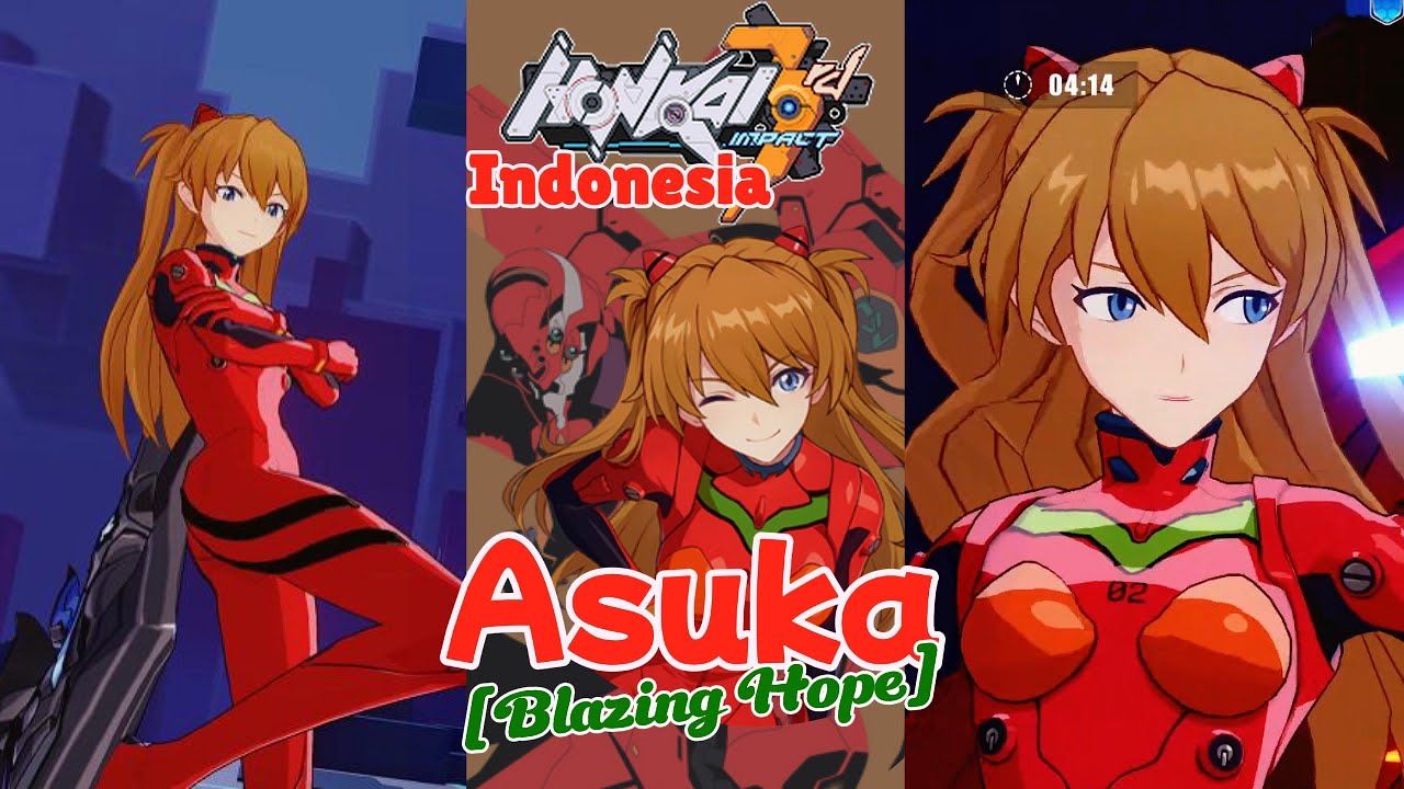 Anta Baka Asuka Honkai Impact 3 X Evangelion Youtube
