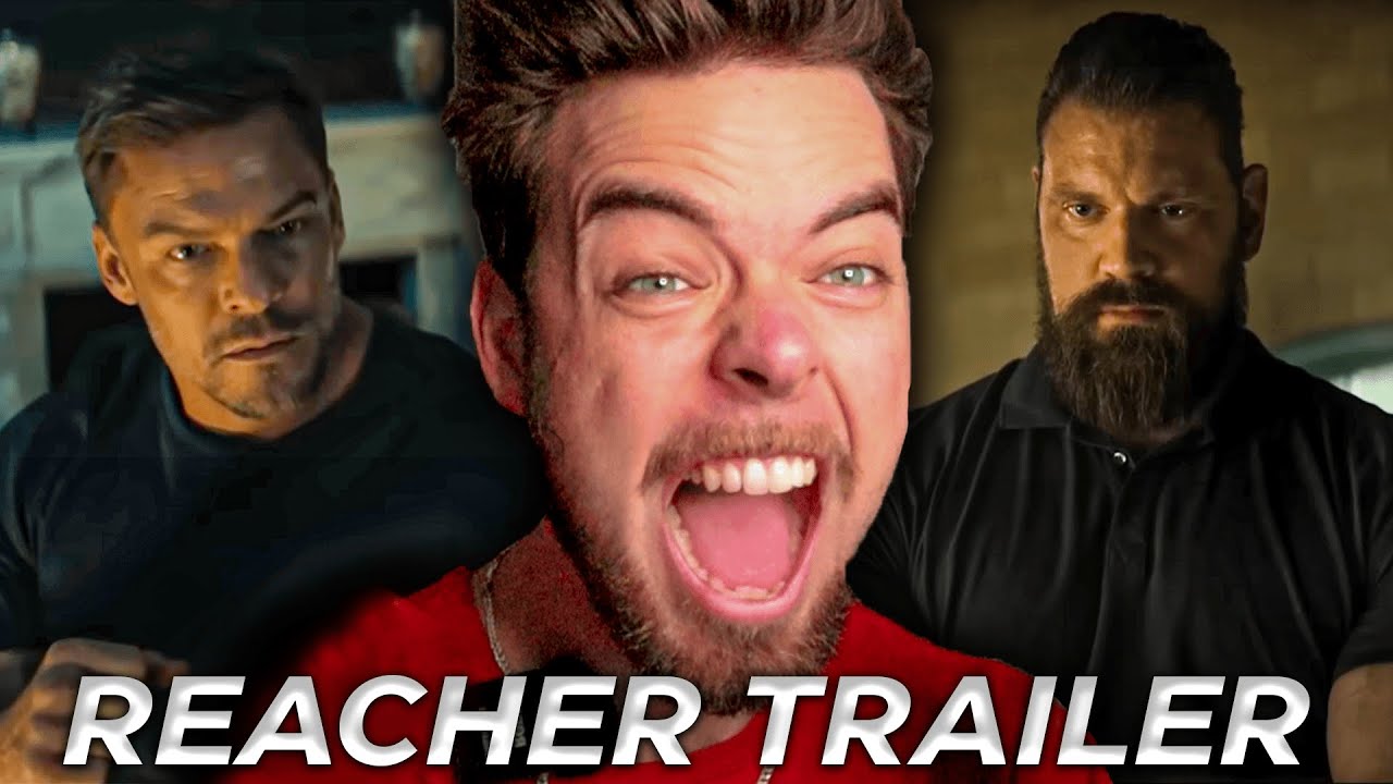 Reacher S3 Looks Incredible Reacher Trailer Reaction Youtube