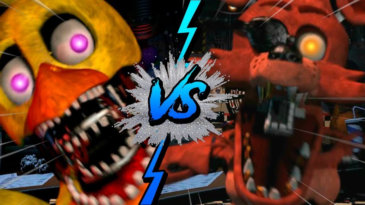 Foxy Vs Withered Chica La Liga De Fnaf Five Nights At Freddy S