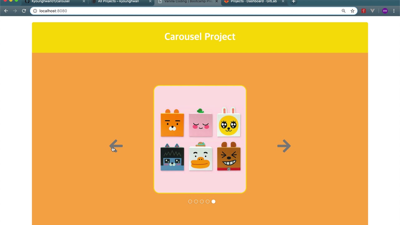 Javascript Image Carousel Sanyarea