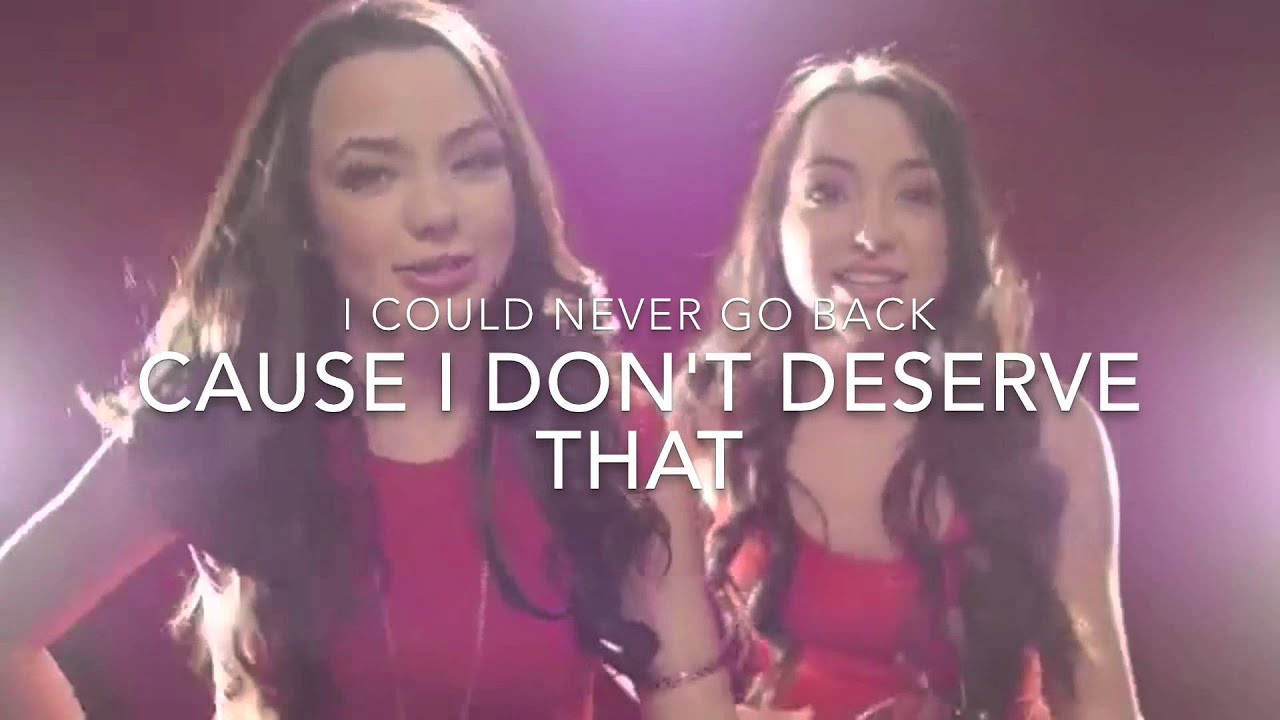 Never Go Back Merrell Twins Lyric Video Youtube