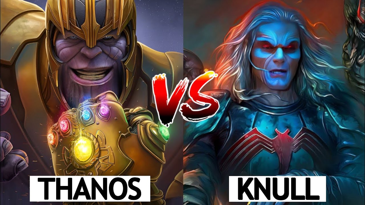 Thanos Vs Knull Fight Comparison Bnn Review Youtube