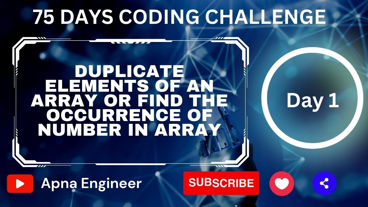 75 Days Coding Challenge Day1 Youtube