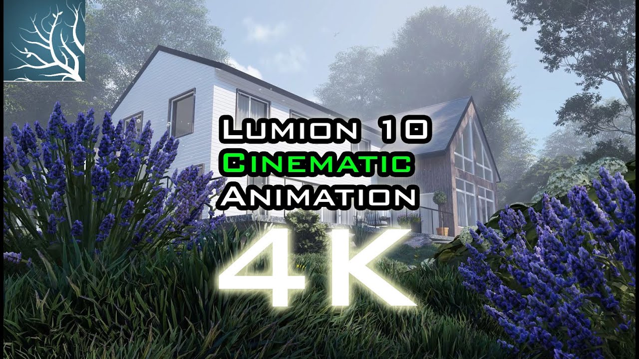Lumion 10 4k Cinematic Animation Render Beautiful Garden House Youtube