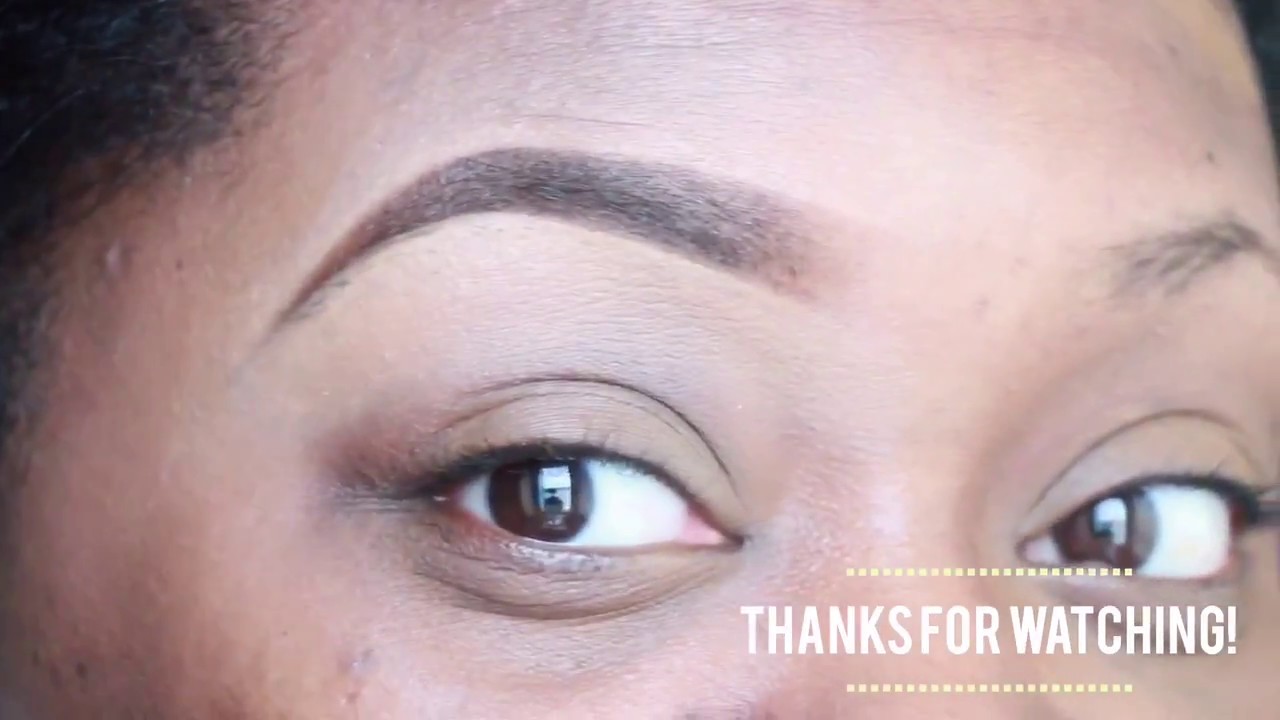 How To Shape Fill In Sparse Eyebrows Easy Brow Tutorial Youtube