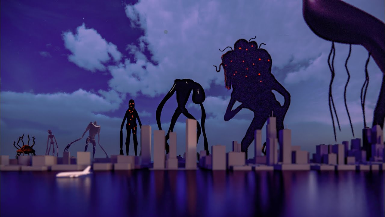 Giant Trevor Henderson Monsters Size Comparison Youtube