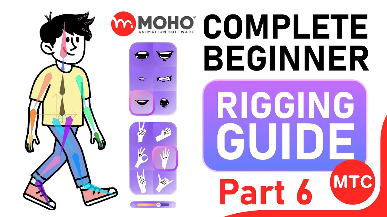 Basic Character Animation Rigging Part 6 Youtube