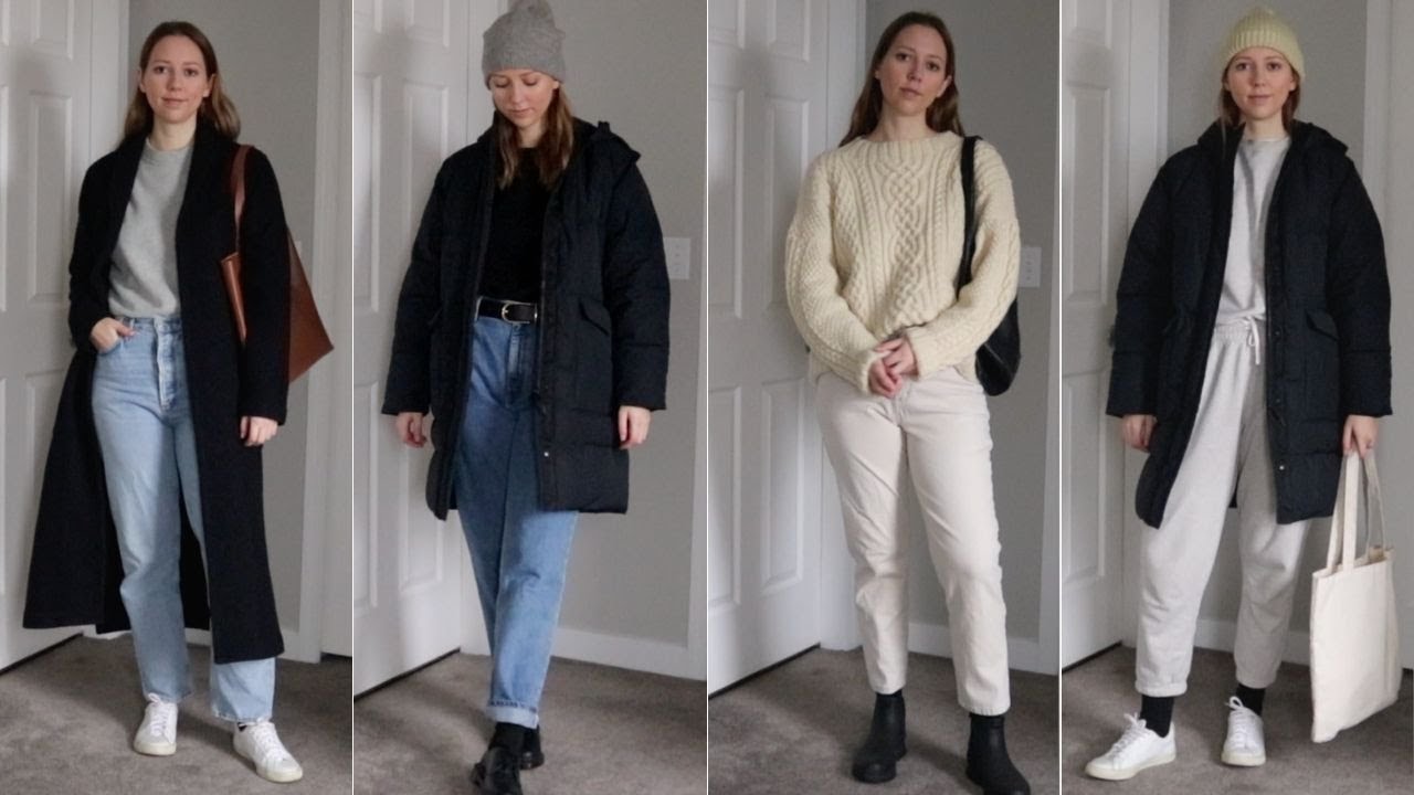 Winter Outfit Ideas Recreating Outfits I Found On Pinterest Youtube