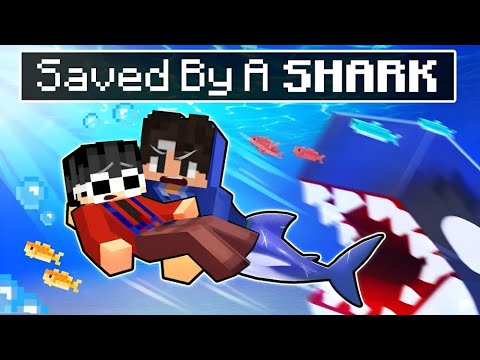 Saved By A Shark In Minecraft Youtube