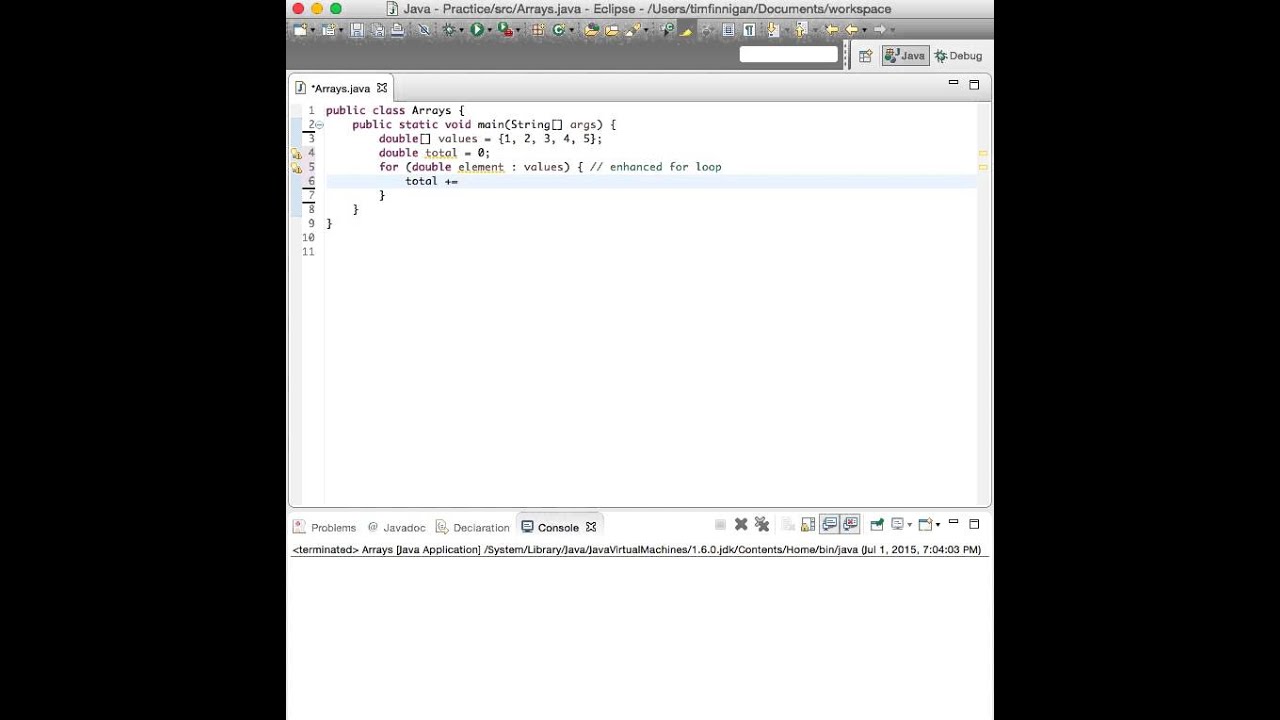 Java Programming How To Calculate Average In Java