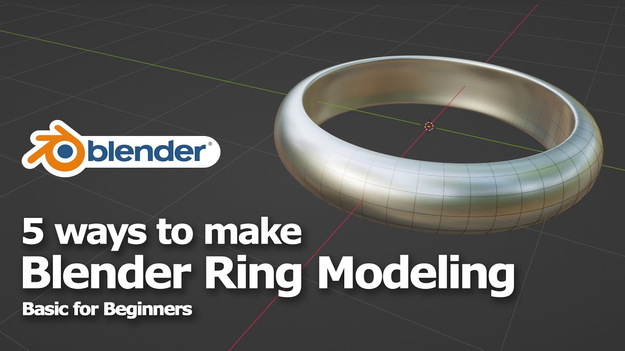 How To Make A Simple Ring In Blender At Wade Arnold Blog
