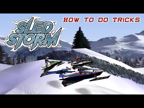 How To Do Tricks In Sled Storm Youtube