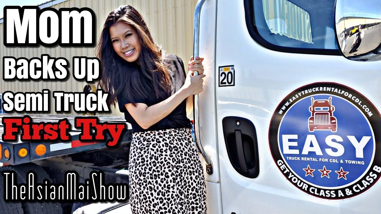 Class A Cdl Skills Test Straight Line Backing Offset Alley Dock