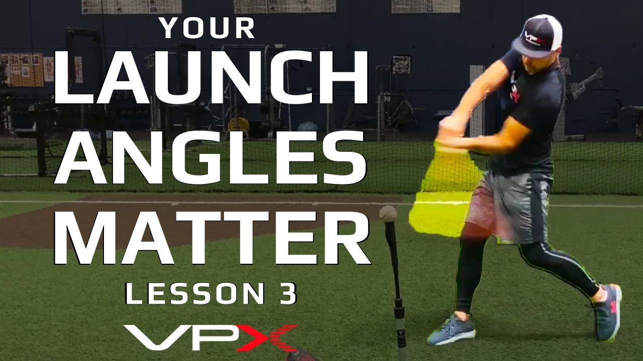 Lesson 3 All About Launch Angles Hitting Drills Youtube