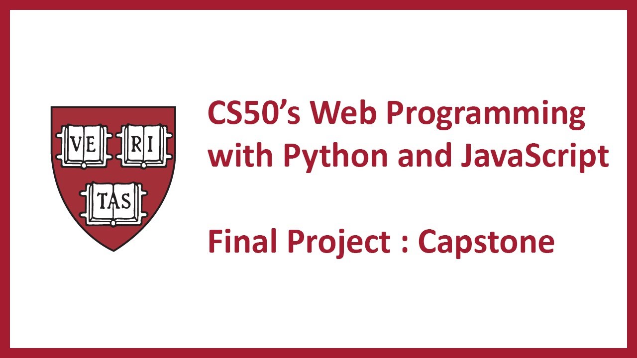 Cs50 S Web Programming With Python And Javascript Final Project
