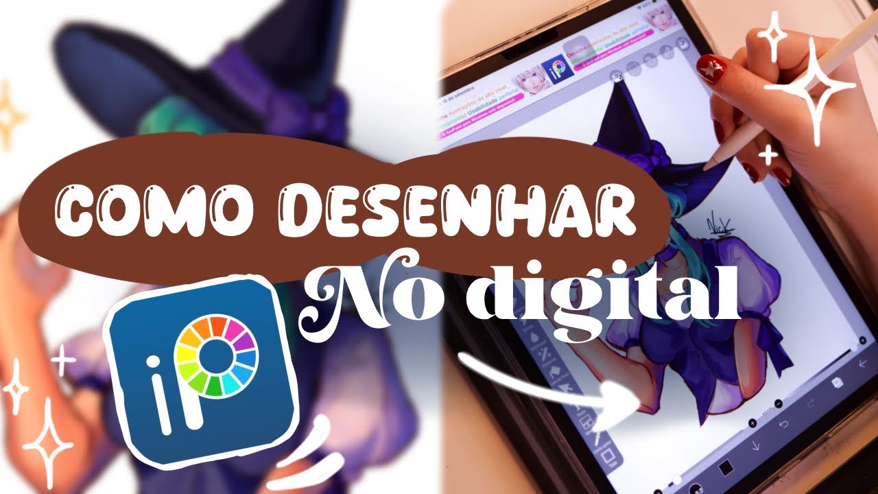 Como Eu Desenho No Ibis Paint Vick Arts Youtube