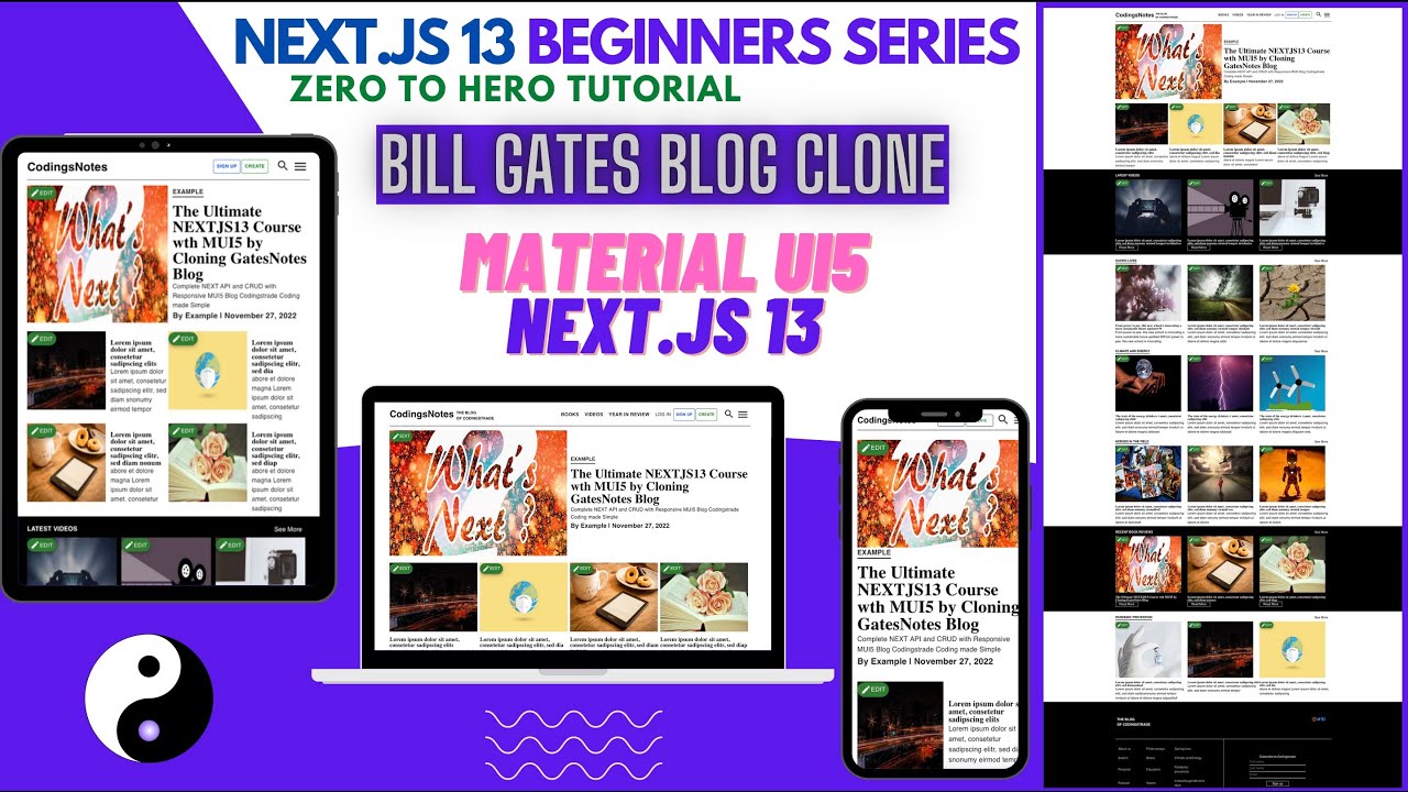 Next Js 13 Complete Tutorial Part 1 Youtube