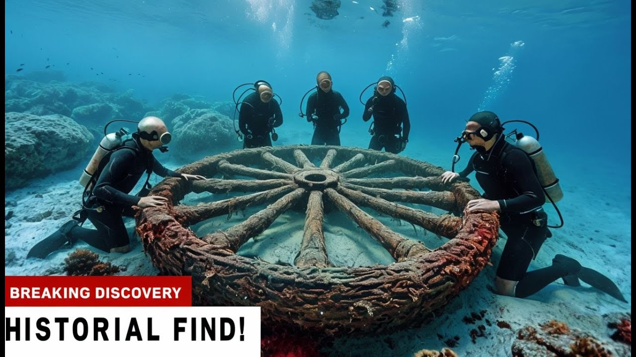 Pharaoh S Chariot Wheel Discovered Beneath The Red Sea A Creepy